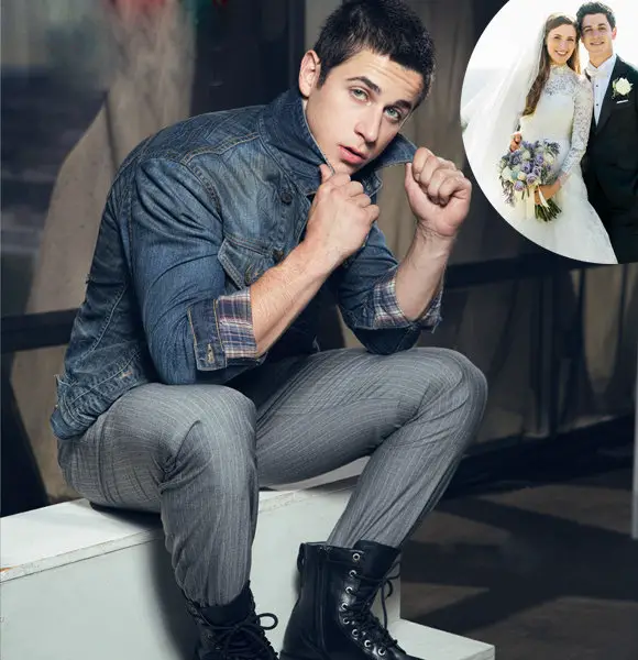Wizards Of Waverly Place Star David Henrie Is Married With His Girlfriend Maria Cahill At
